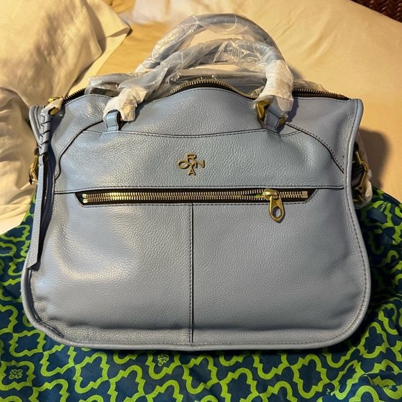 orYANY | Bags | Oryany Periwinkle Blue Satchel Purse | Poshmark
